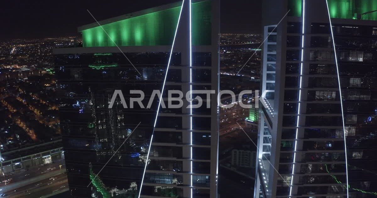 Olaya Towers on King Fahd Road in Riyadh, quality of life in the center ...