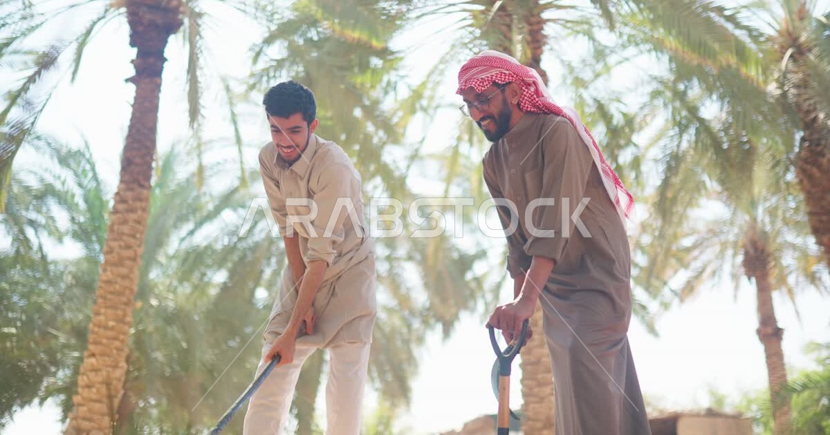 Care and attention on Saudi farms, national crops and products ...