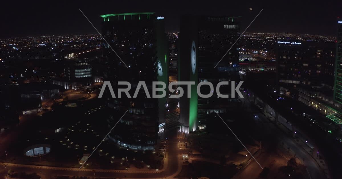 The architectural art of skyscrapers and famous landmarks in the ...