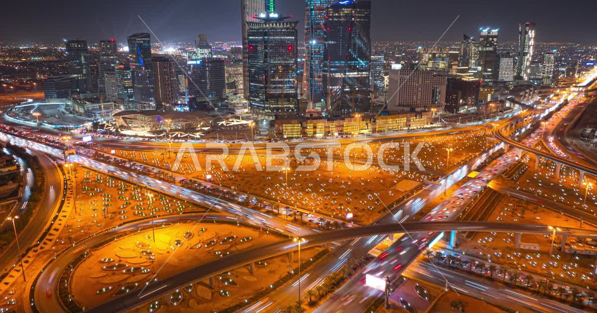 Congestion on the Northern Ring Road, Drone HyperLabs photography of ...