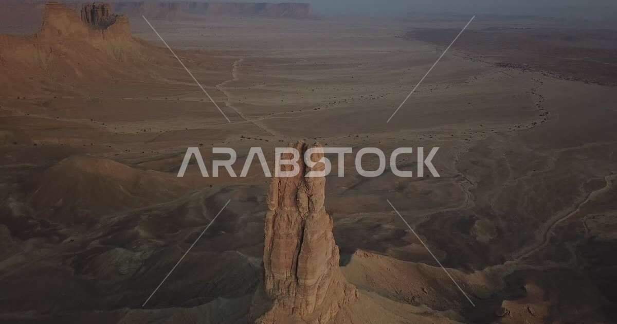 The headquarters of the Qiddiya project before the start in the city of ...