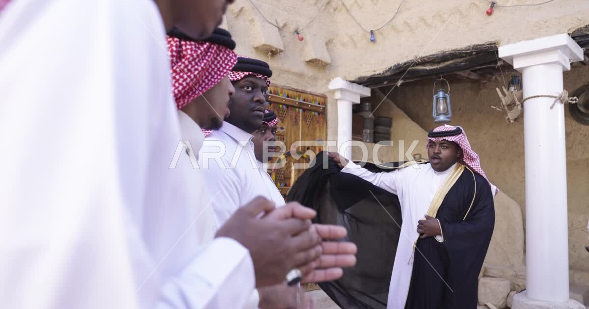 Clapping and dancing in celebration of Badina Day 1727 AD, performances ...