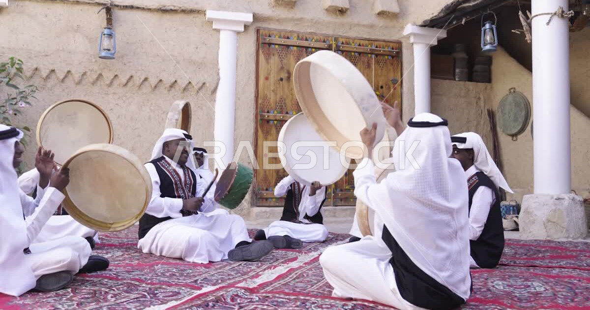 Sitting on the traditional rug, showing loyalty and love for the ...