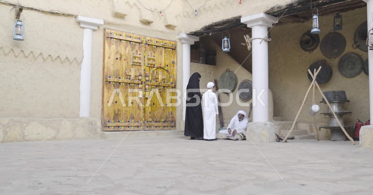 Old neighborhoods built in the old style, Our Day 1727 AD, photography ...