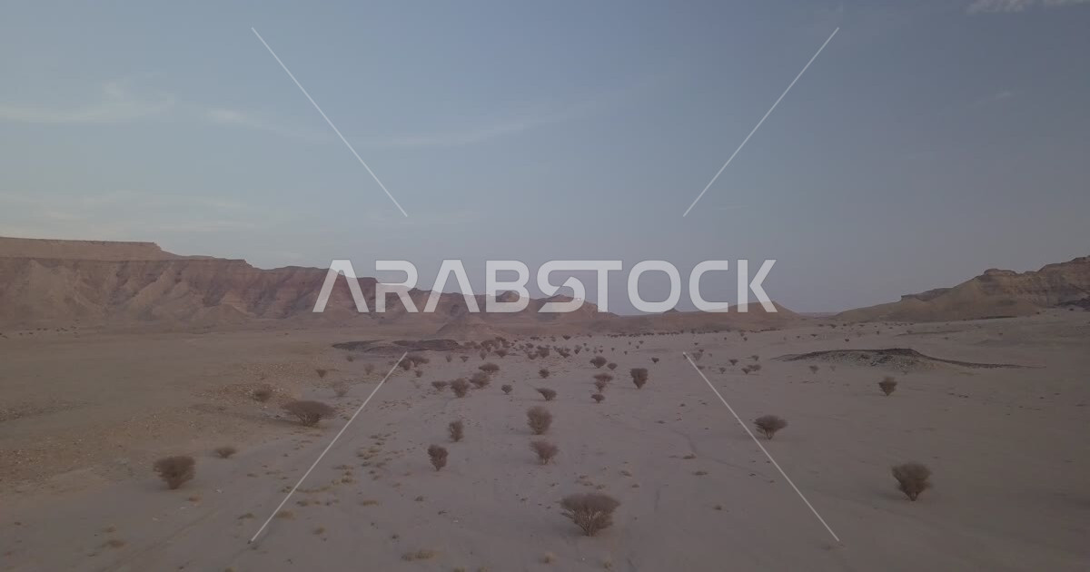 Soft golden sand hills and dunes, famous tourist places, mountain ...