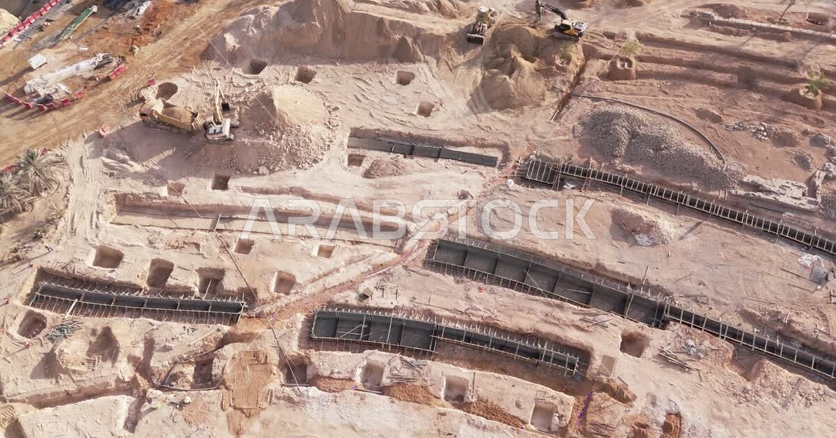 Achieving the goals of Saudi Vision 2030, implementing construction ...