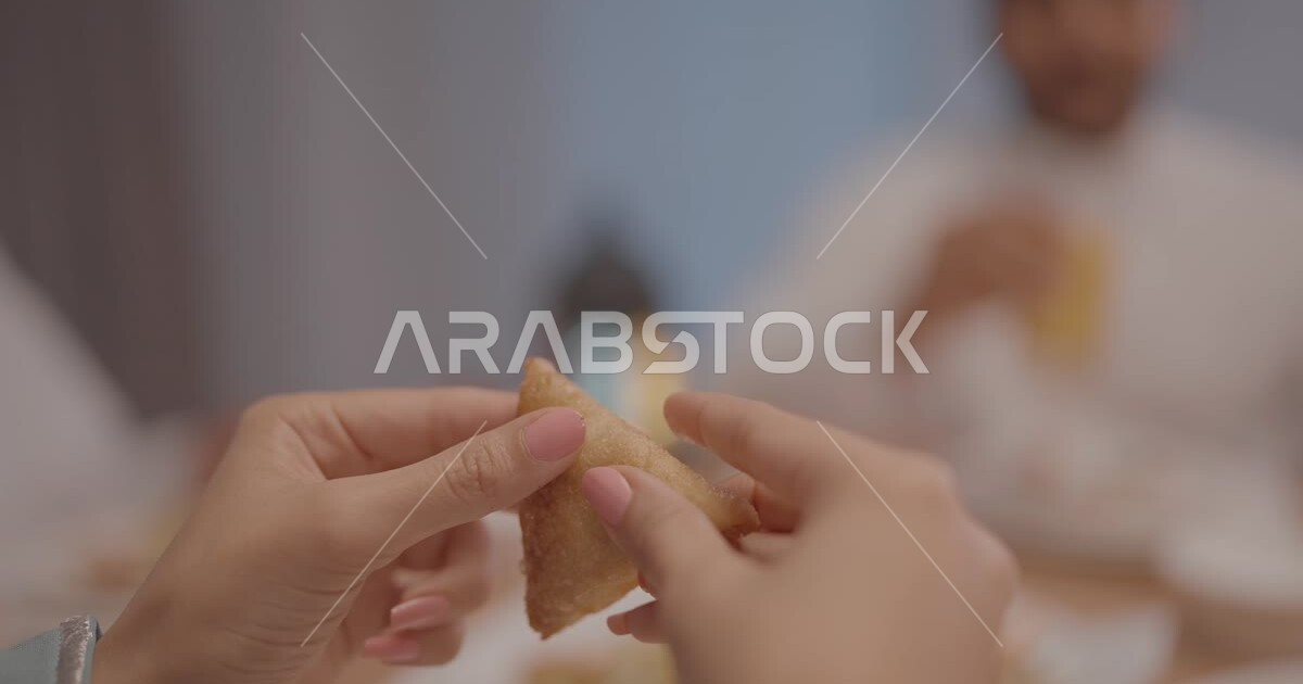 Popular Saudi Arabian appetizers, breaking the fast at the time of the ...