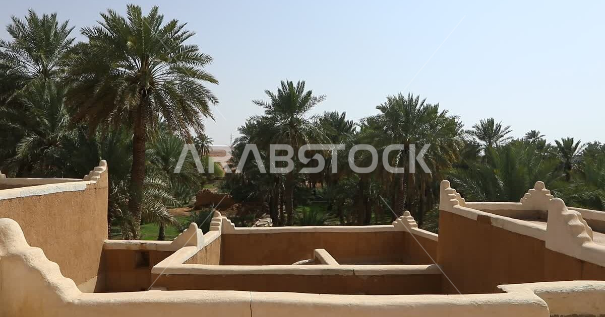 Famous folk villages, a heritage village in the Kingdom of Saudi Arabia ...