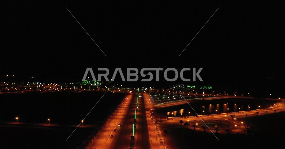 Paved asphalt streets, vehicle traffic on the public road, models of ...