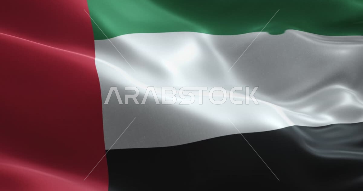 Love of the homeland and belonging to it, flags of Arab countries ...