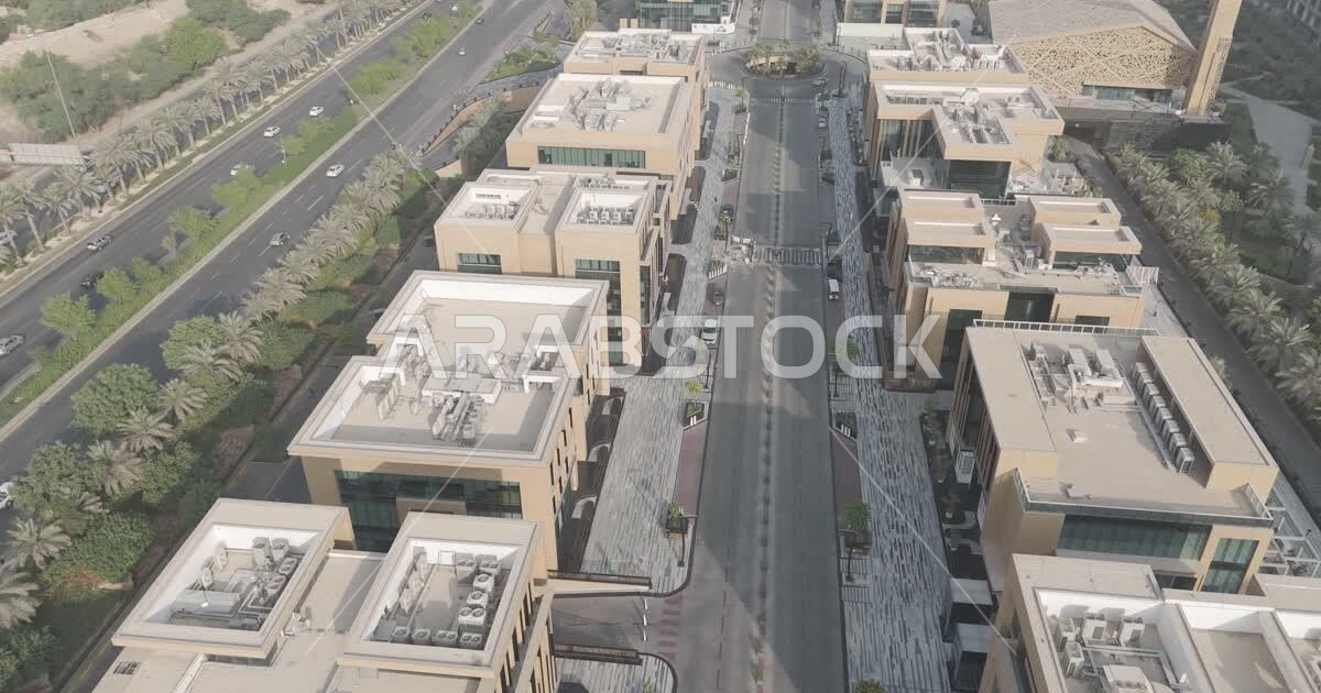 Saudi urban development and progress, artistic architecture of the ...