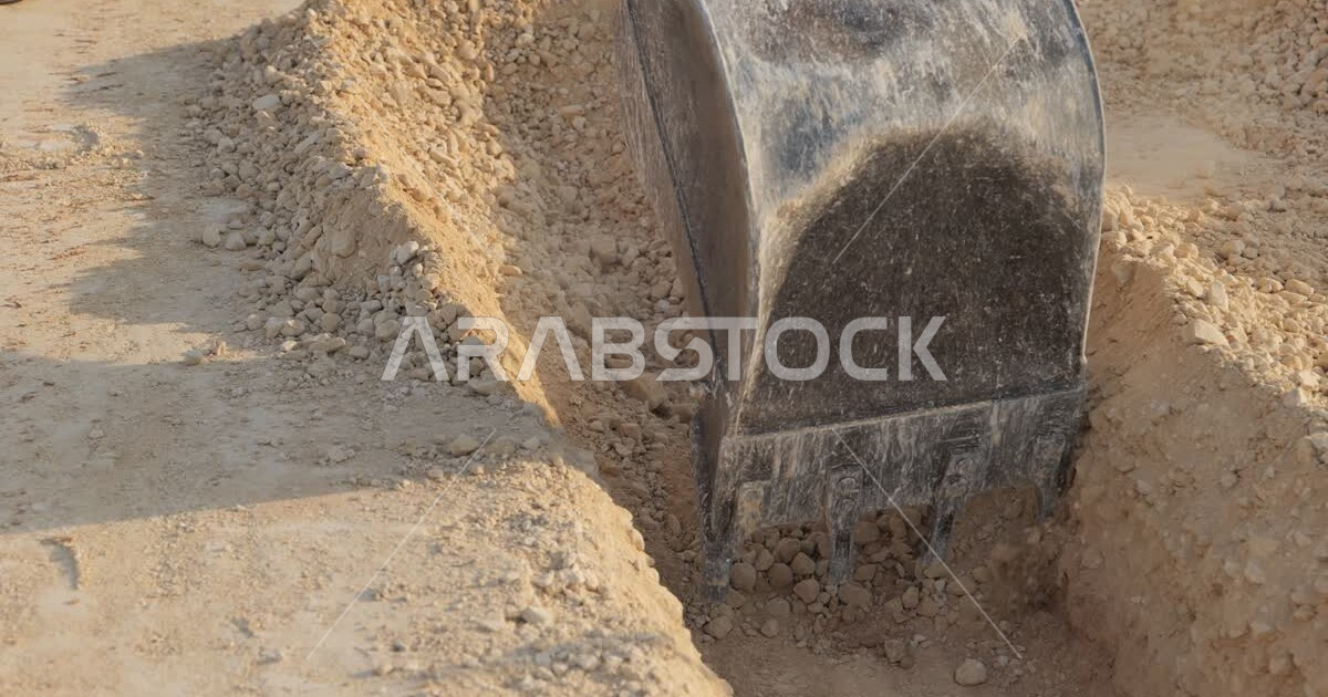 Heavy machinery and equipment, a close-up of a bulldozer working to ...