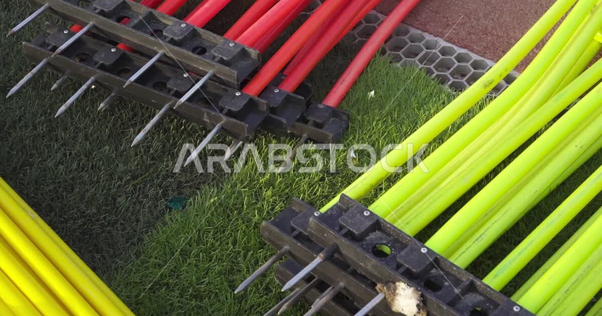 Maintaining physical fitness, sports recreational activities, close-up ...