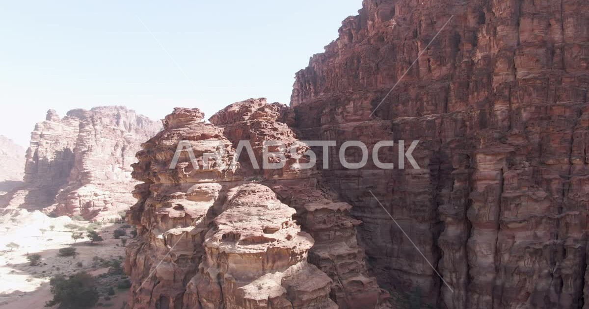 Topography and rock sculpture in famous historical archaeological sites ...