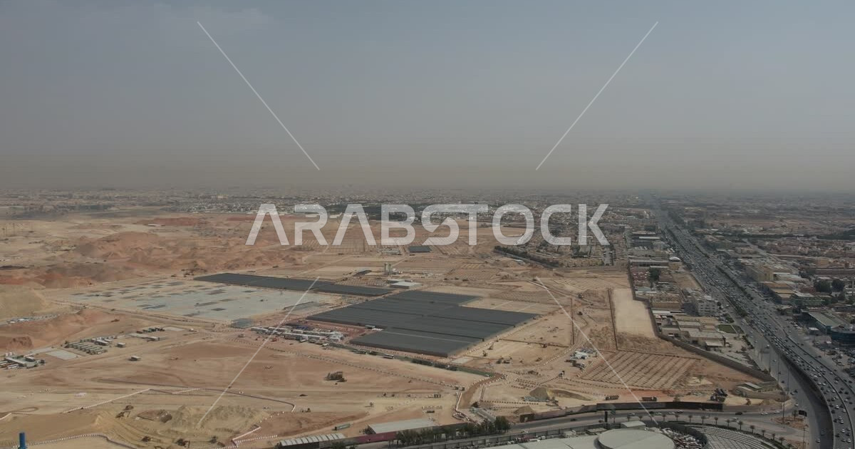 Recreational events and activities in gardens and family parks, aerial ...