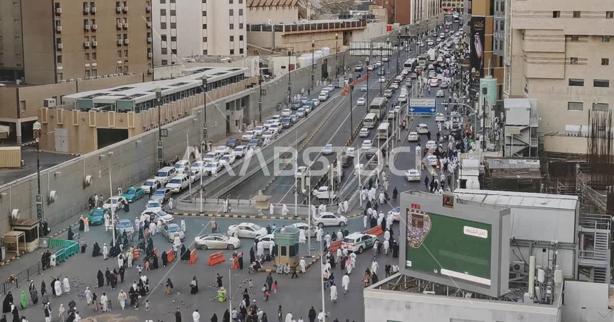 Architectural art for buildings and towers in Makkah Al -Mukarramah ...