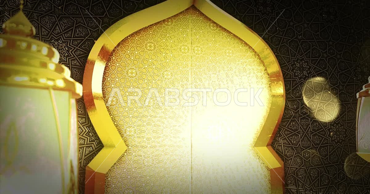 Lighted metal lanterns, Islamic designs and decorations, Allahu Akbar ...