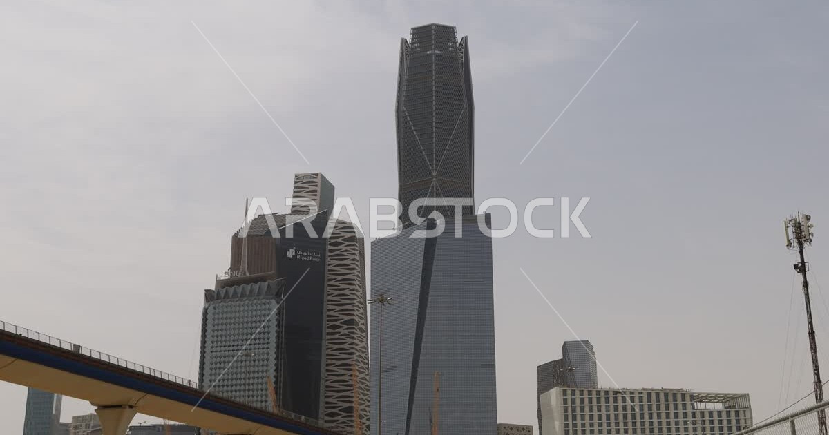 King Abdullah Financial Center Station, one of the largest train ...
