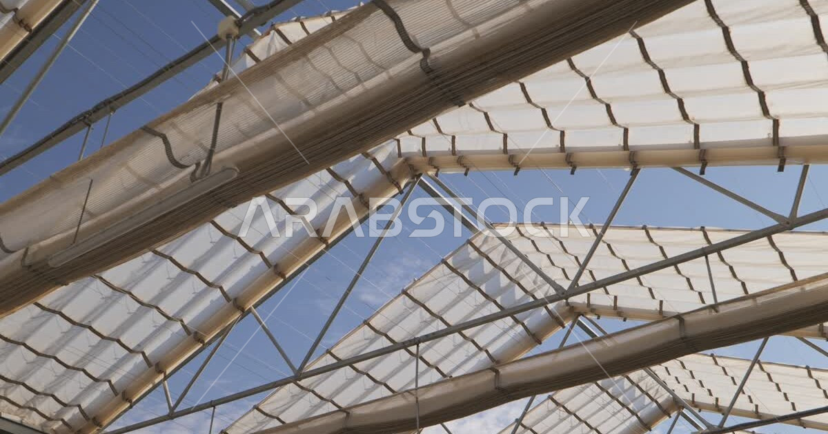 Automatic roof for greenhouses for growing natural plants, techniques ...