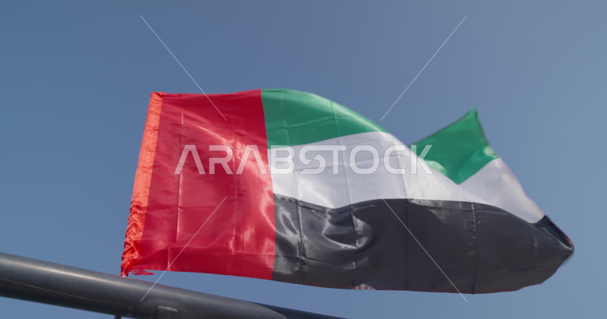 Love of the homeland and belonging to it, flags of Arab countries ...