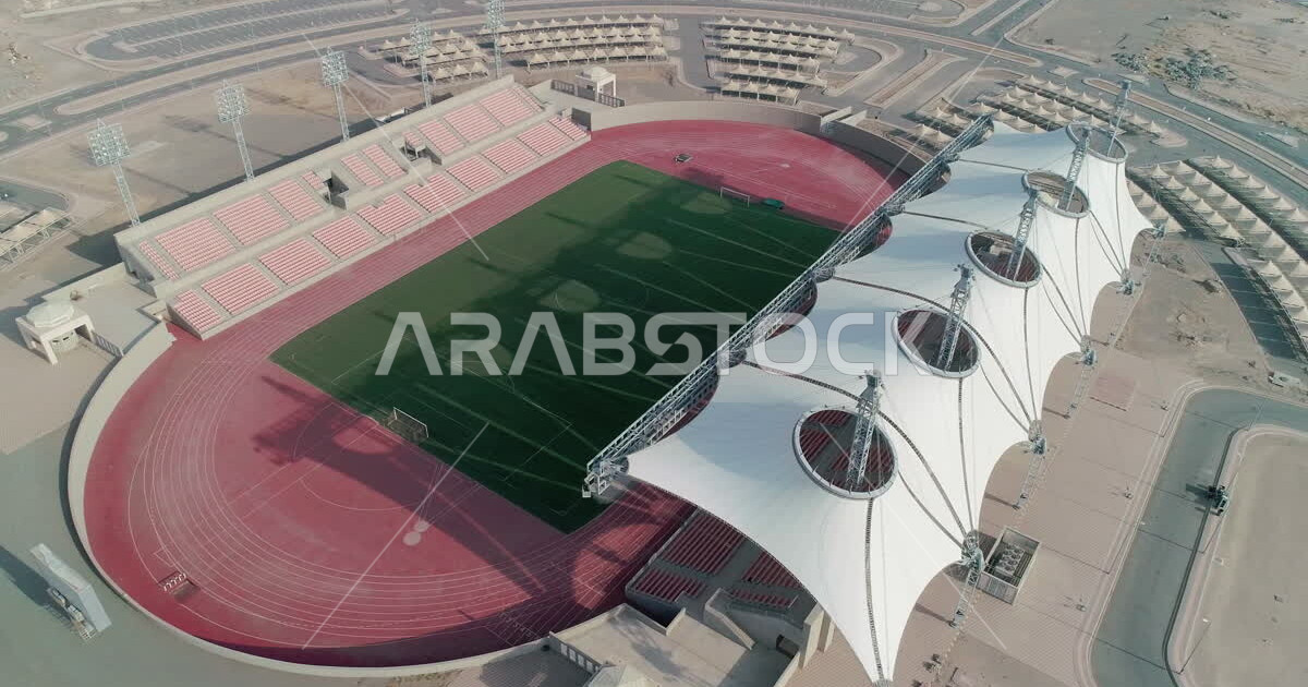 Race tracks and football fields in the Kingdom of Saudi Arabia ...