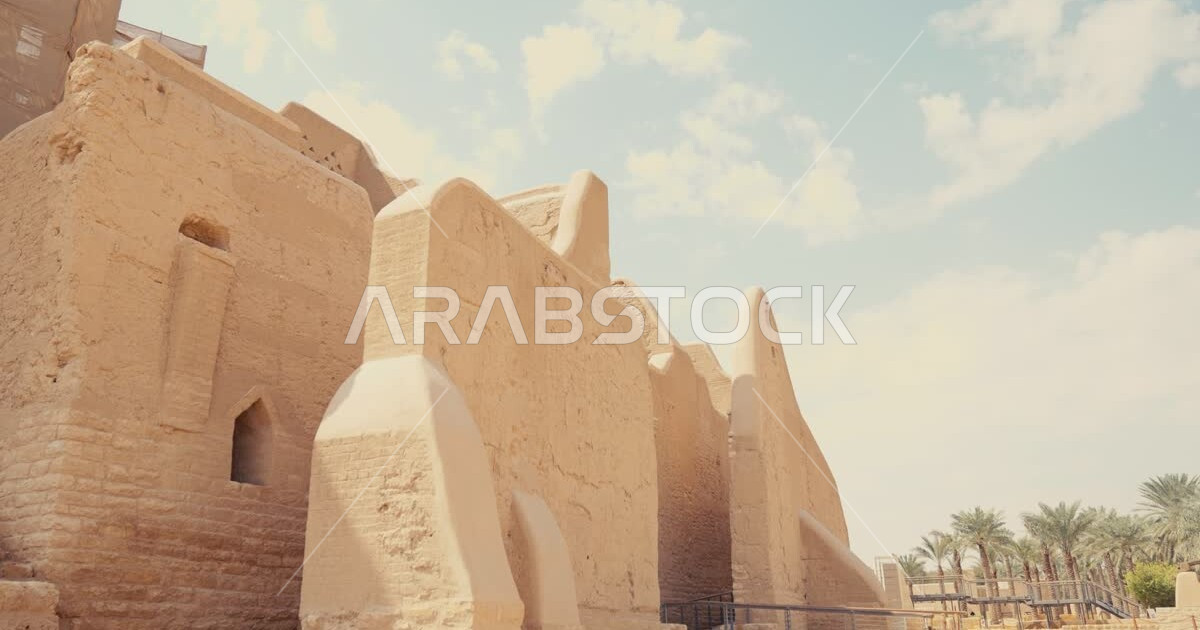 Old-style architectural art, historical landmarks in the Kingdom of ...