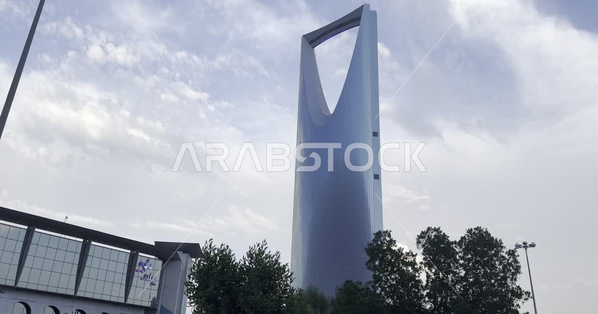 Towers and skyscrapers in the Kingdom of Saudi Arabia, famous tourist ...