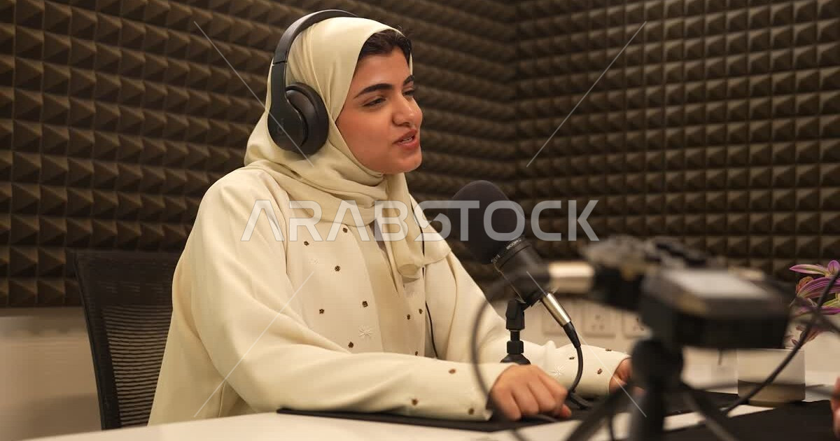 A job interview inside the company’s headquarters, a smiling Saudi Gulf ...