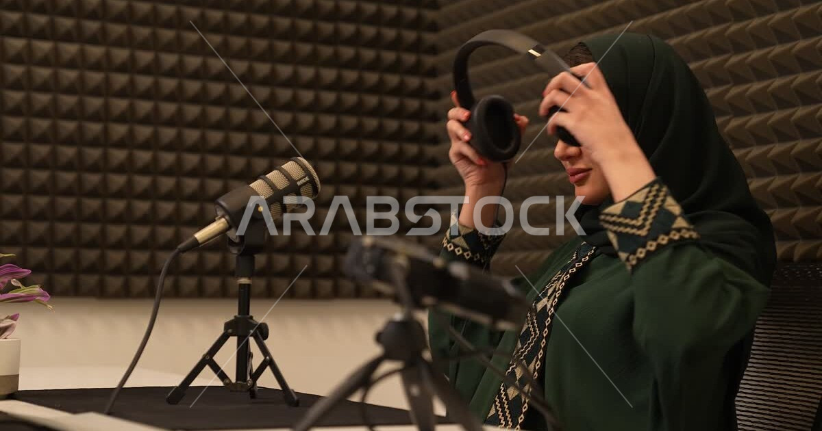 A job interview inside the company’s headquarters, a smiling Saudi ...