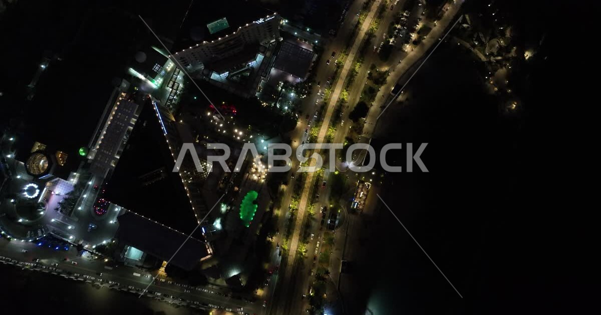 The waterfront of Jeddah, urban growth and expansion, tourist ...
