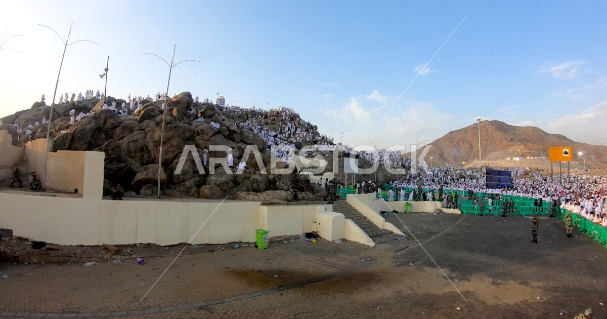 Sacred Islamic religious places and landmarks, time for pilgrims to the ...