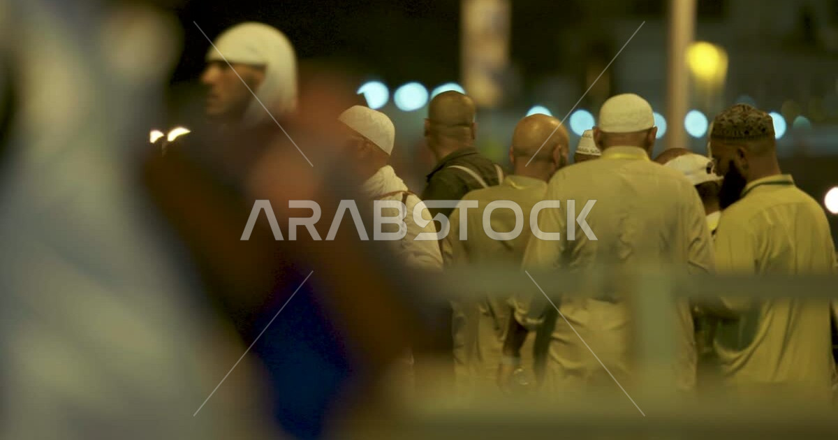 Hajj season in the Kingdom of Saudi Arabia, sacred Islamic landmarks ...