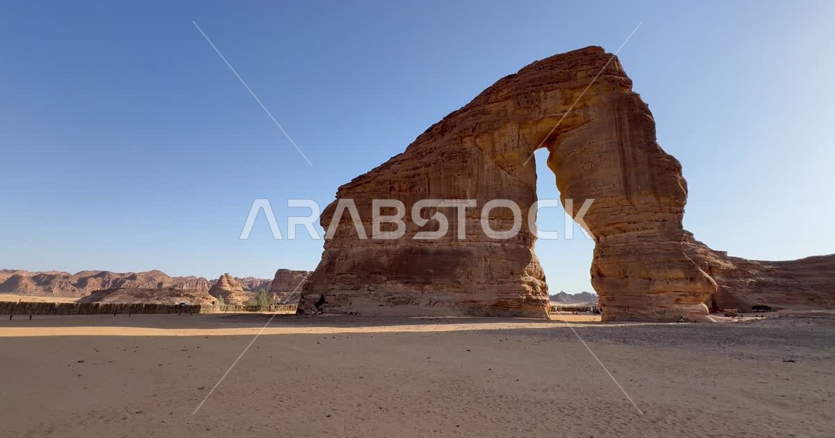 Archaeological historical monuments, drone photography of Elephant Rock ...