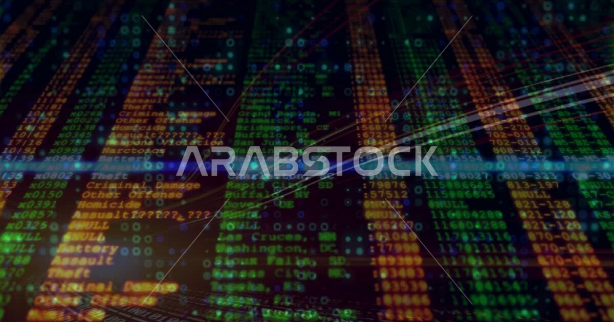 Online Business and work from home, programing, number and coding - Video #189717 - Stock ...