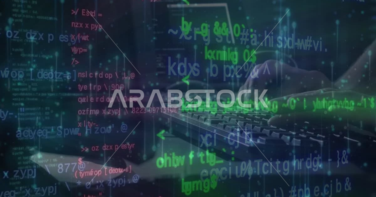 Online Business and work from home, programing, number and coding - Video #189723 - Stock ...