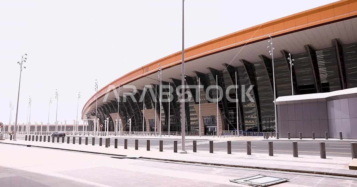 Passenger reception facilities, architectural engineering and exterior ...