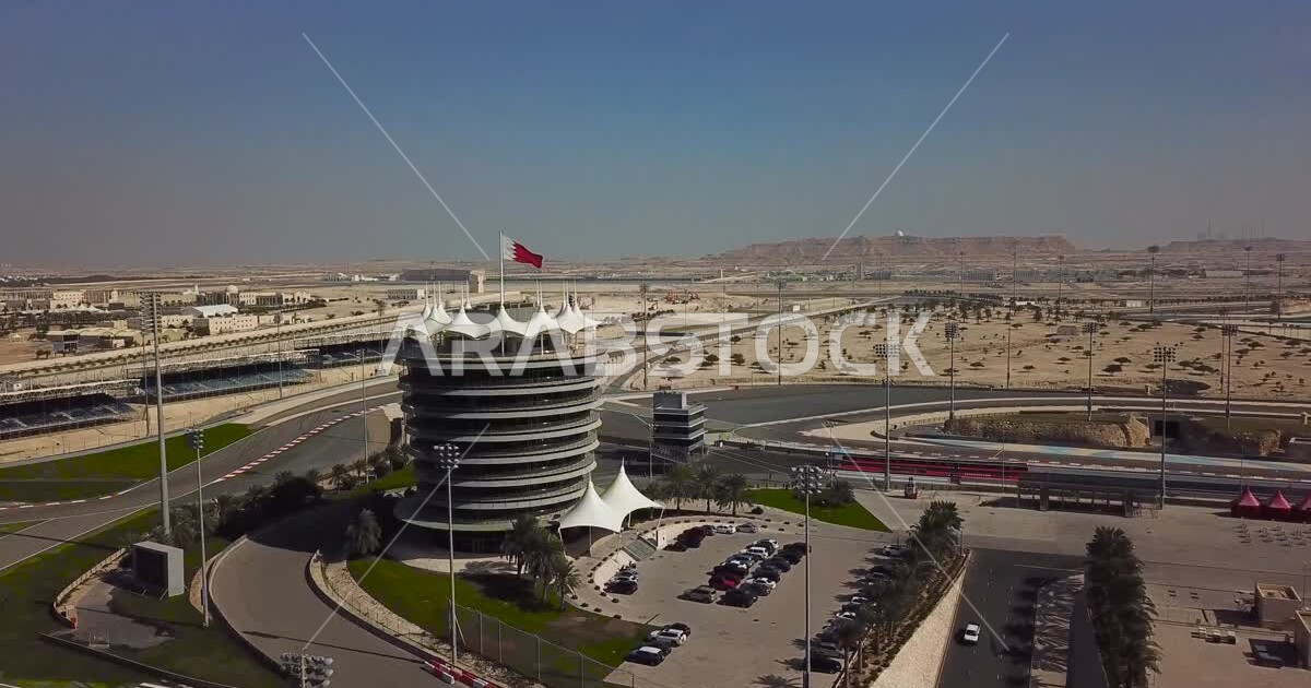 View of roads and streets in Bahrain, architectural engineering art in ...
