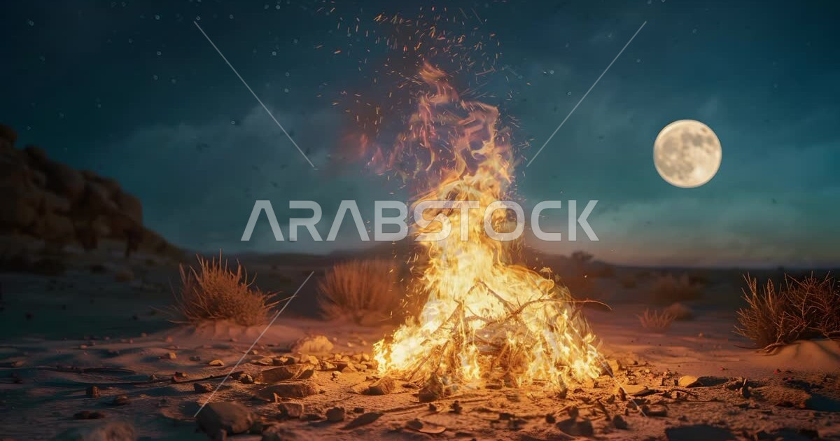 Wild trips and hikes, burning tree wood in the prairies and desert ...
