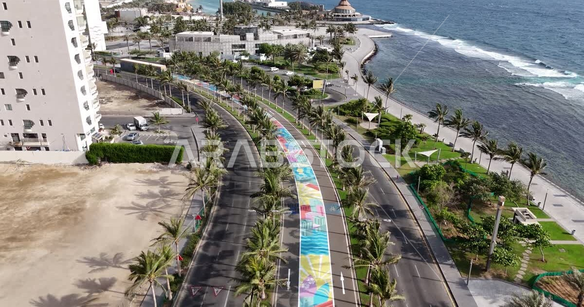 Urban development and progress of coastal facilities and towers ...