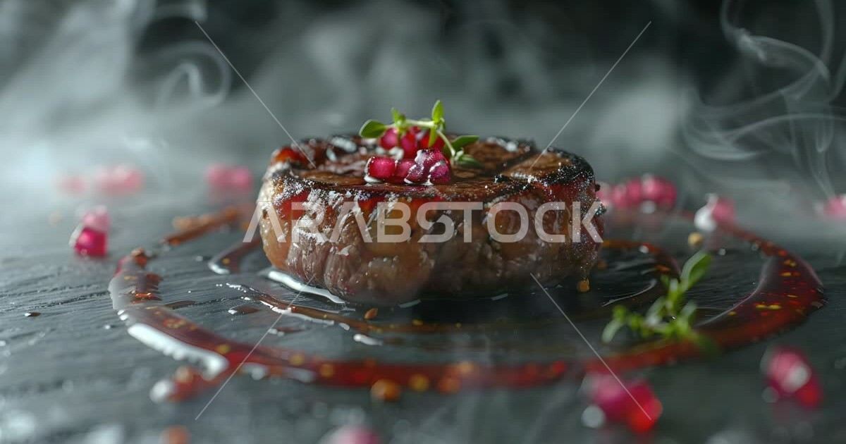 Food presentation arts in Saudi Arabia restaurants, fast food, oriental ...