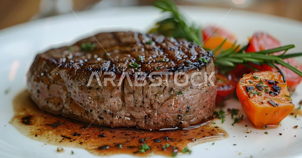 Food presentation arts in Saudi Arabia restaurants, fast food, oriental ...