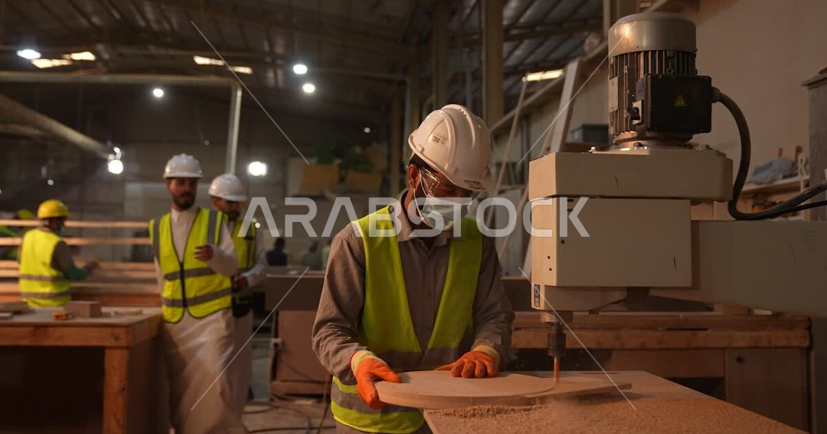 Designing and shaping wooden pieces, the traditional carpentry ...