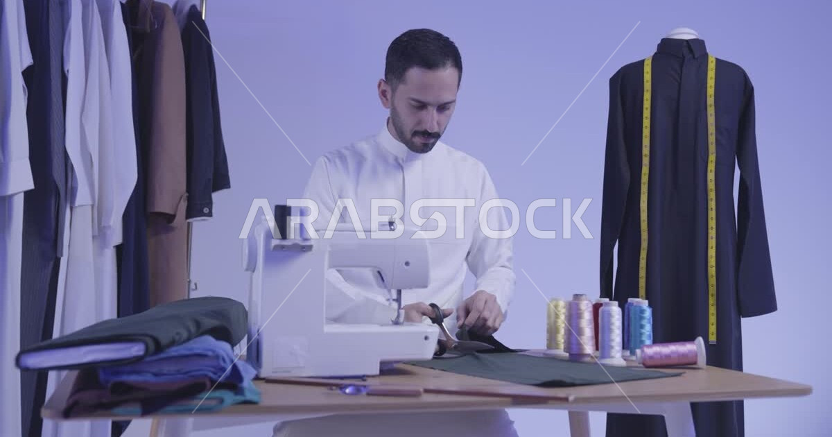 Using sewing tools and equipment, practicing the knitting profession ...