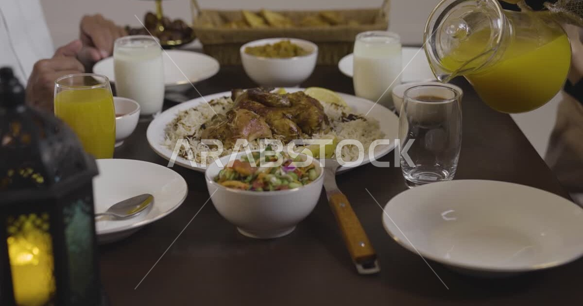 Fasting breakfast concept, close-up photography of a trip full of ...