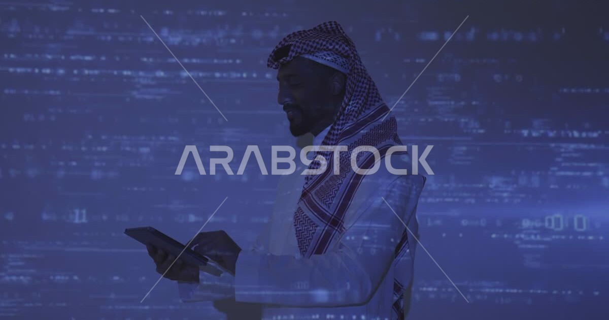 Concept of cyber security and information technology, 3D holographic algorithms for programming ...