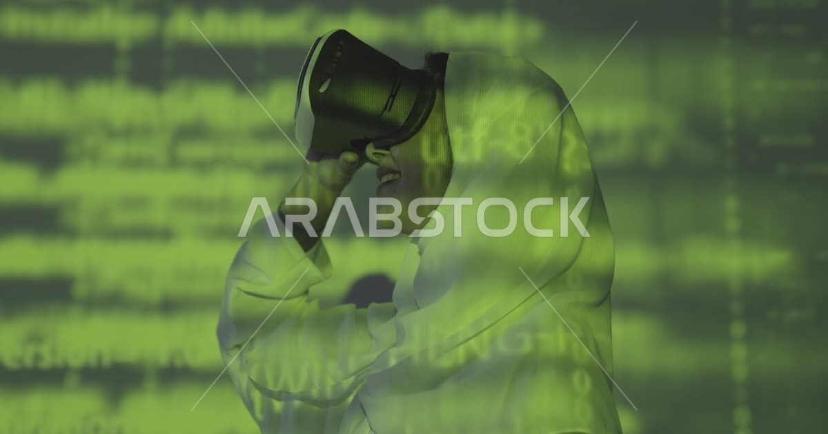 Merging with science fiction in virtual reality, programming advanced project codes over the ...