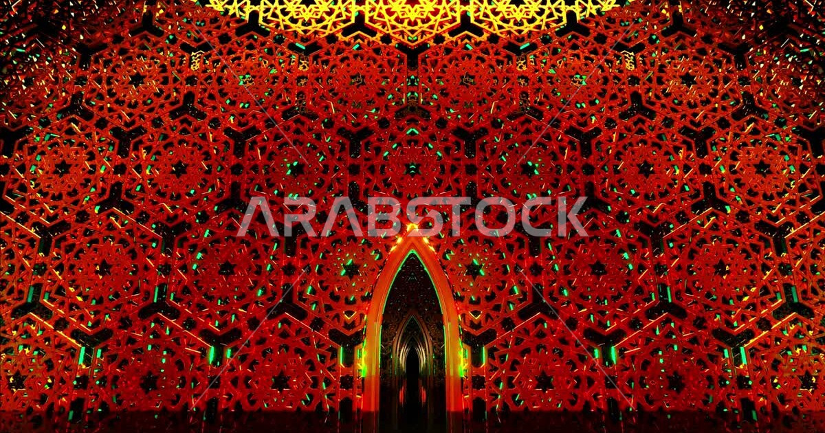 Traditional heritage craft arts, Saudi design for colorful authentic ...