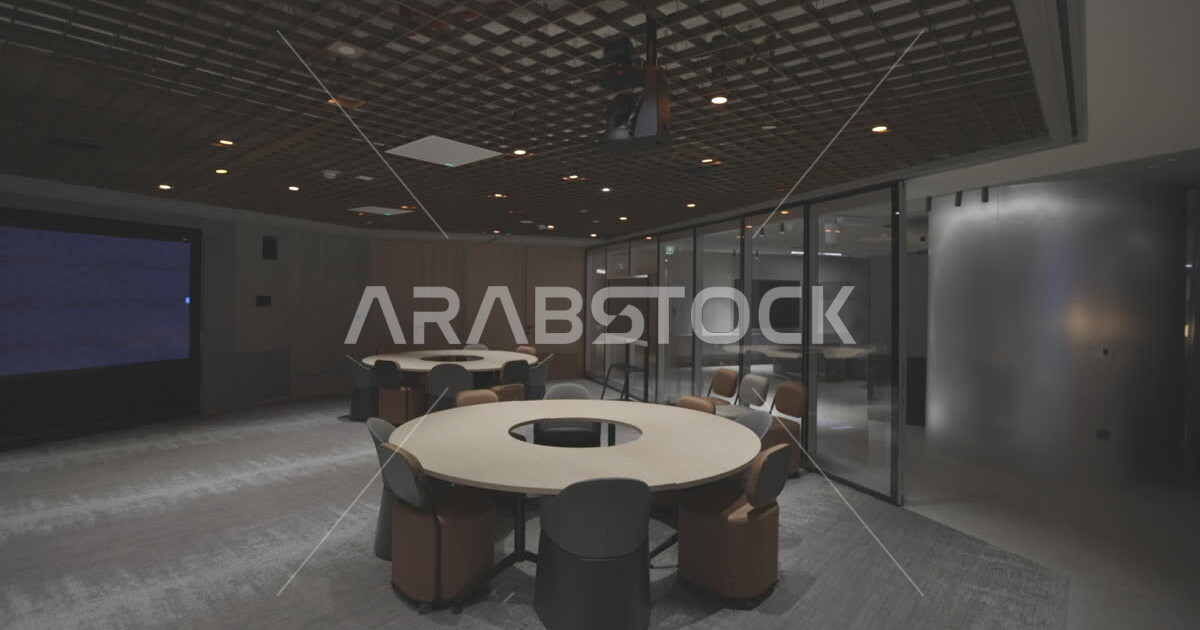 Interior designs and decorations for the King Abdullah Financial Center ...