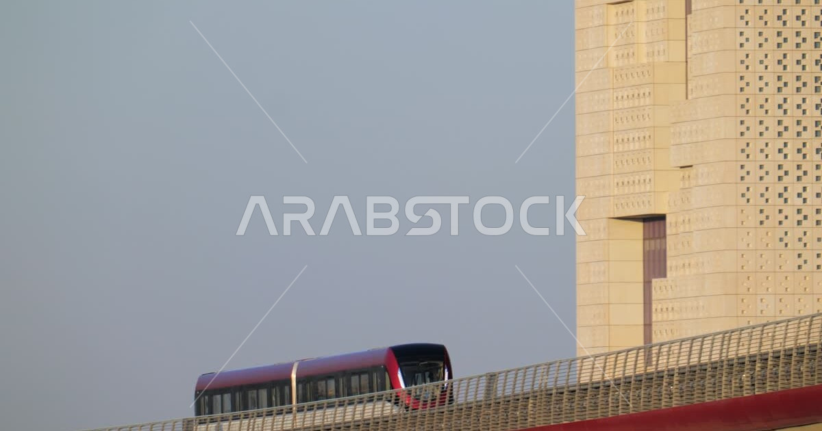 The modern subway line in Riyadh Saudi Arabia - Video #211091 - Stock ...