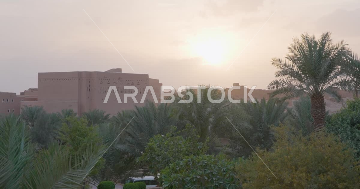 Mud structures and buildings in ancient Diriyah, places of attraction ...